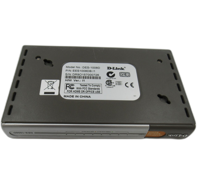 D-Link DES-1008D 10/100/1000 Gigabit 8 port Smart Switch