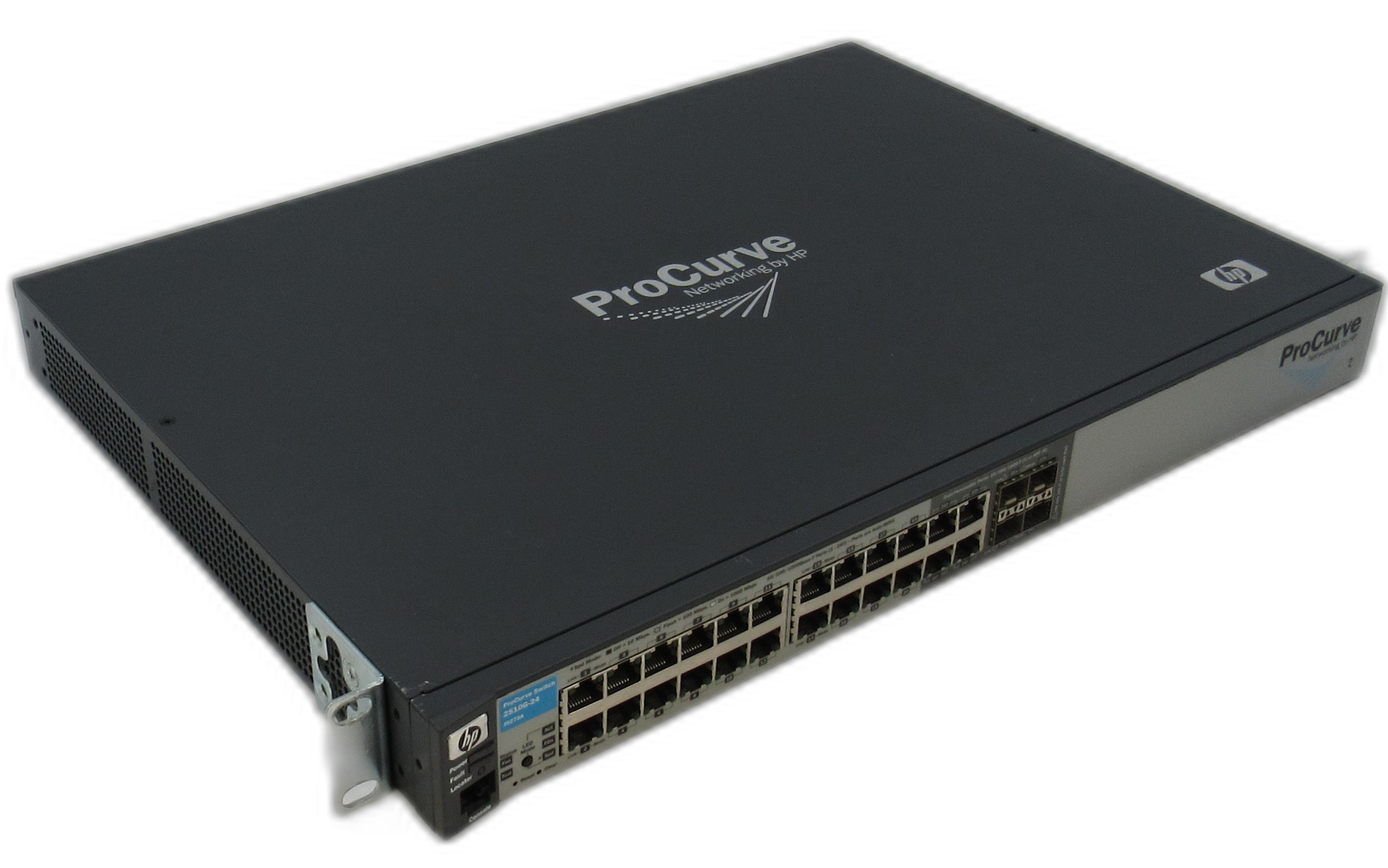 HP ProCurve 24 Port Network Switch - 2510G-24 J9279A HP ProCurve 24 Port Network Switch - 2510G-24 J9279A