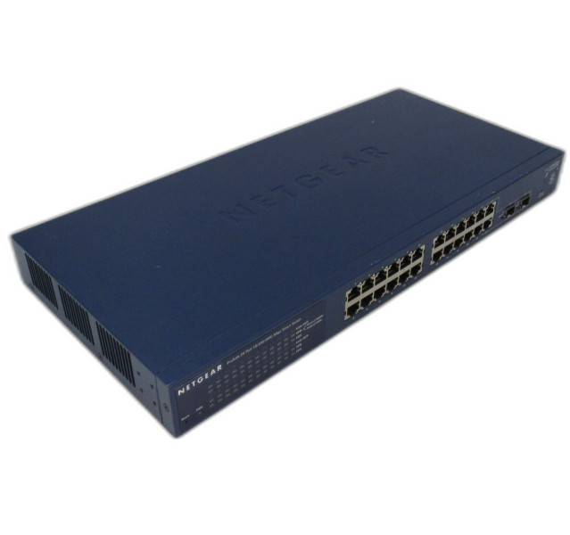 NETGEAR ProSafe 24 Port Gigabit Smart Switch GS724T v3 Without Ears