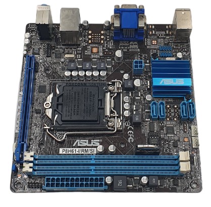 ASUS P8H61-I/RM/SI Mini ITX Form Factor Motherboard With IO Shield