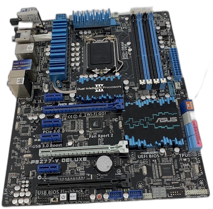 Aus P8Z77-V Deluxe Motherboard With IO Shield